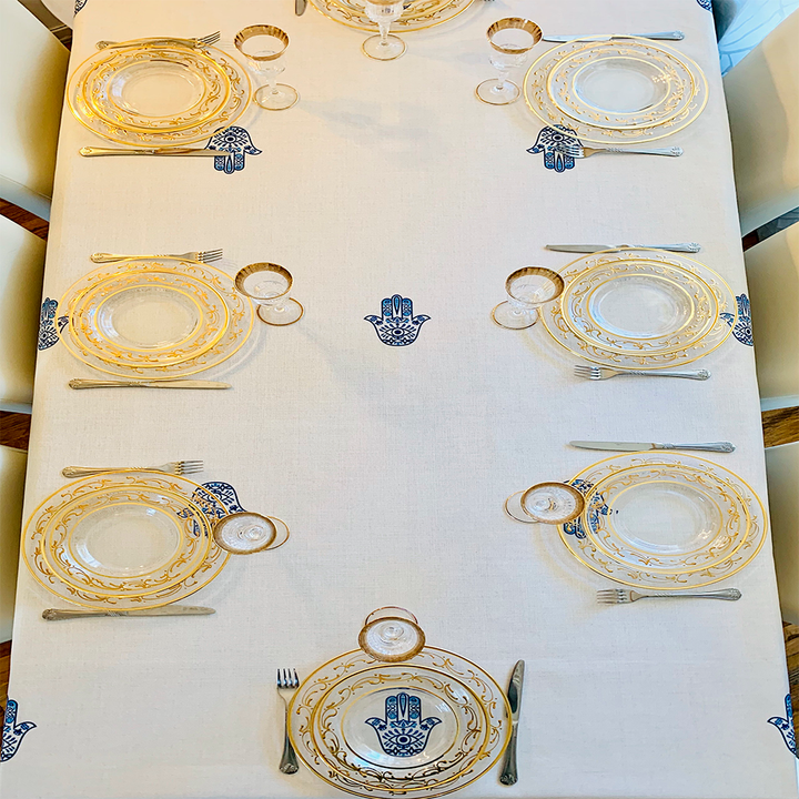 Tablecloths Shabbat Tablecloth Shalom Aleichem tablecloth Rosh Hashanah ...